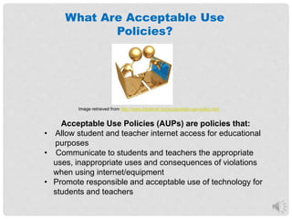 A Guide to Acceptable USe Policies in Education | PPTX