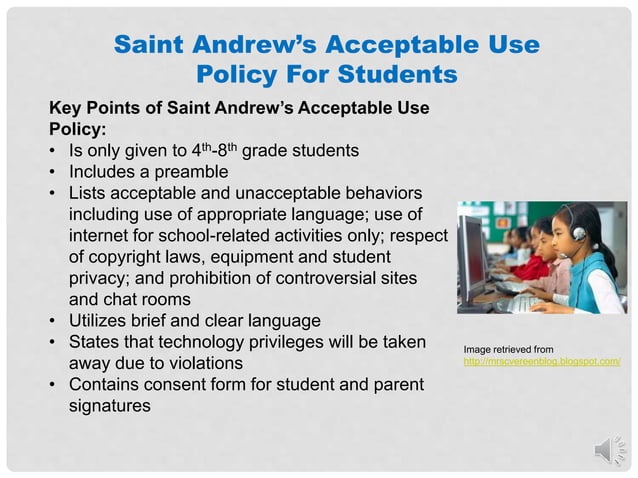 A Guide to Acceptable USe Policies in Education | PPT