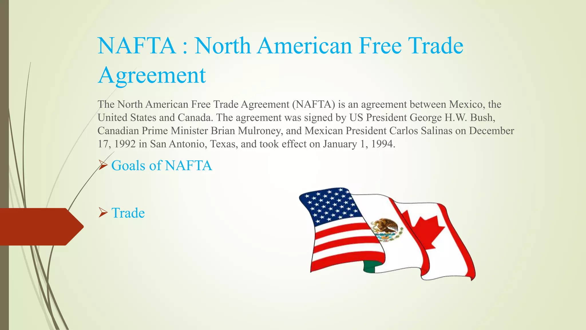 Presentation on AU, EU, APEC, NAFTA, AFTA, SAPTA, LAFTA, ASEAN | PPTX