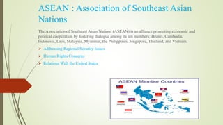 Presentation on AU, EU, APEC, NAFTA, AFTA, SAPTA, LAFTA, ASEAN | PPTX