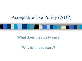 AUP.ppt