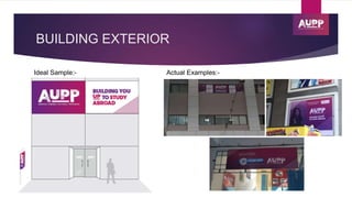 AUPP centre look and marketing guideline | PPTX