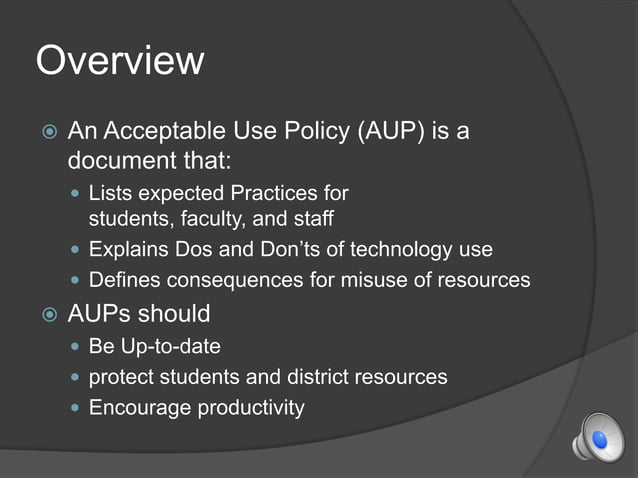 Aup presentation tomes | PPT