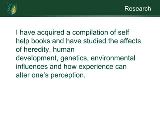 ePortfolio for Forensic Psychology | PPTX