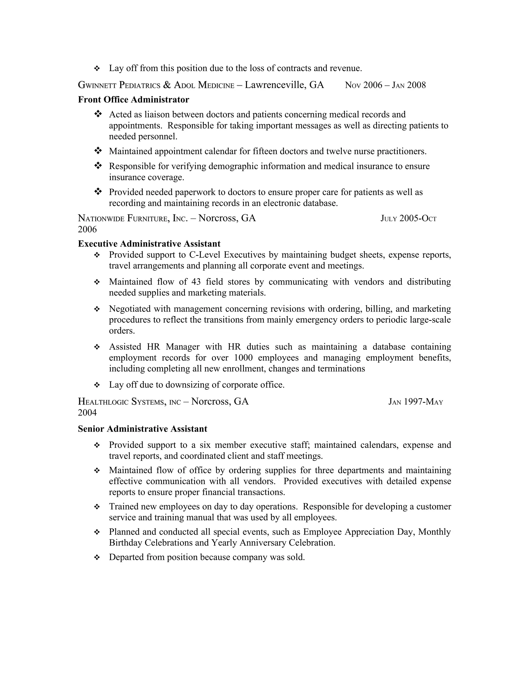 Shaletha Hunt Resume | DOC