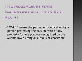 Waqf | PPTX