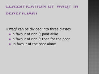Waqf | PPTX