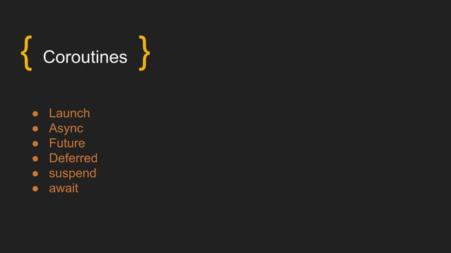 Coroutines in Kotlin | PPTX | Programming Languages | Computing