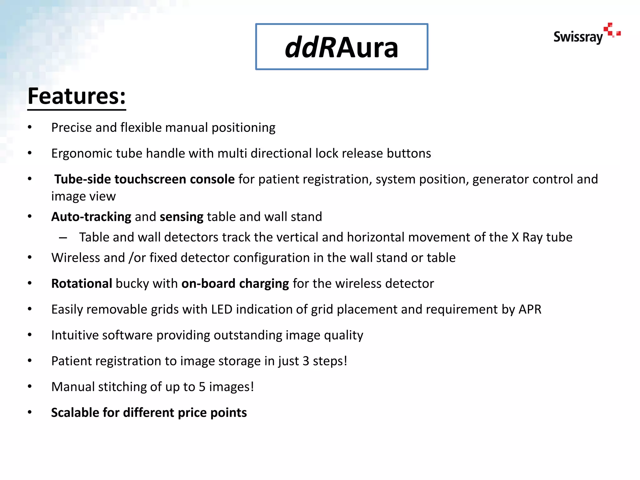 Swissray ddRAura | PDF
