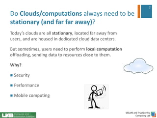 Aura: An IoT based Cloud Infrastructure for Localized Mobile Computation Outsourcing | PDF
