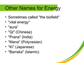 Aura energy stone ppt | PPT