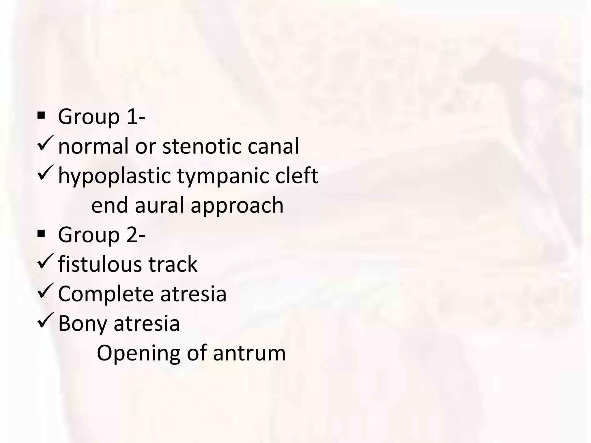 Aural atresia | PPTX
