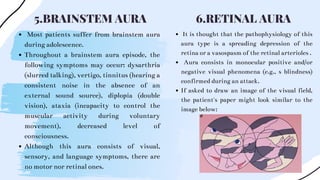 Aura Migraine presentation-by Pavel Ilinca-Elena | PPT