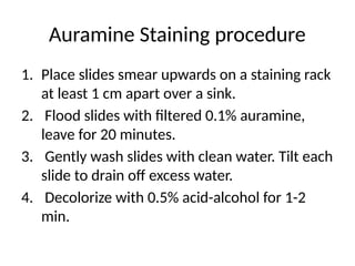auramine_staining technique DavidManyiel.pptx