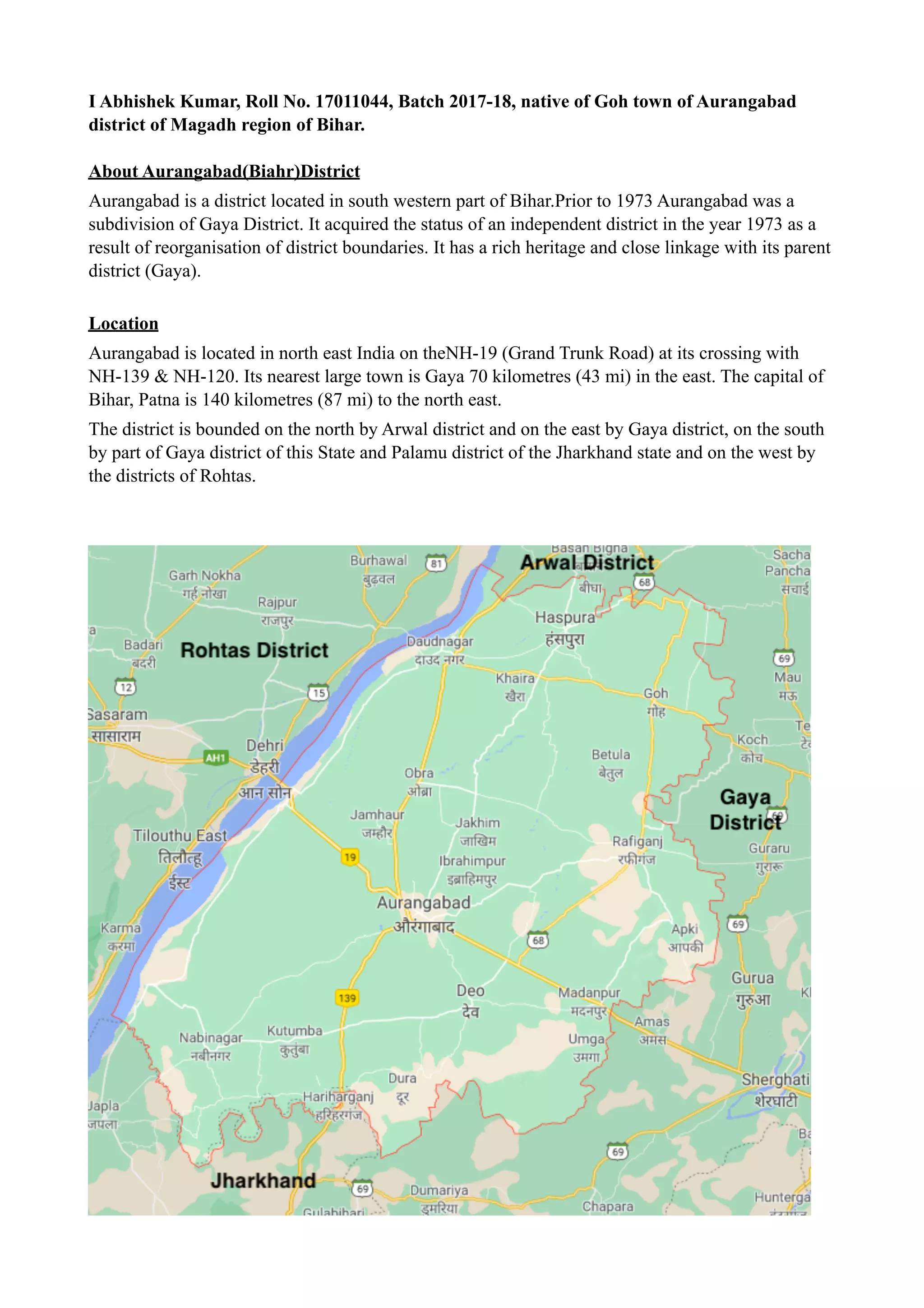 Aurangabad(Bihar) | PDF