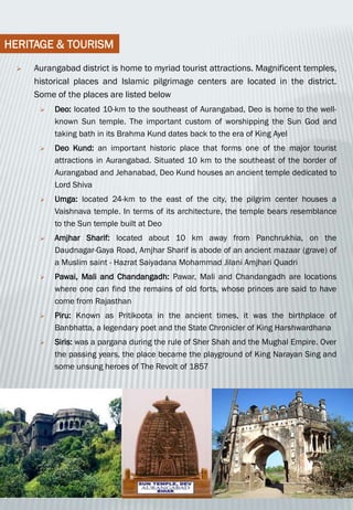 Aurangabad District Profile | PPTX