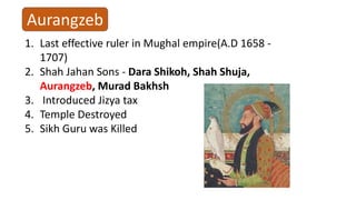 Aurangzeb | PPTX
