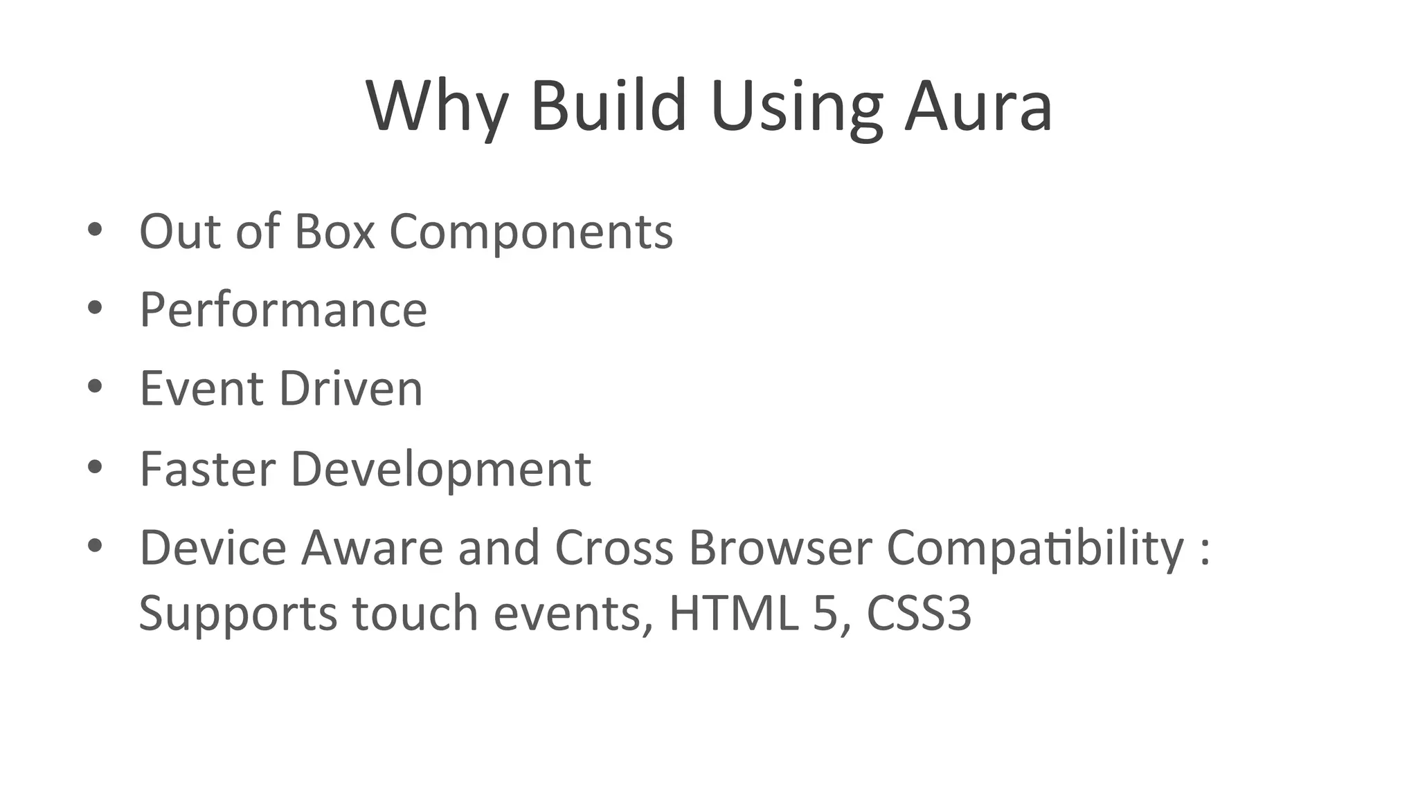Aura Framework Overview | PDF