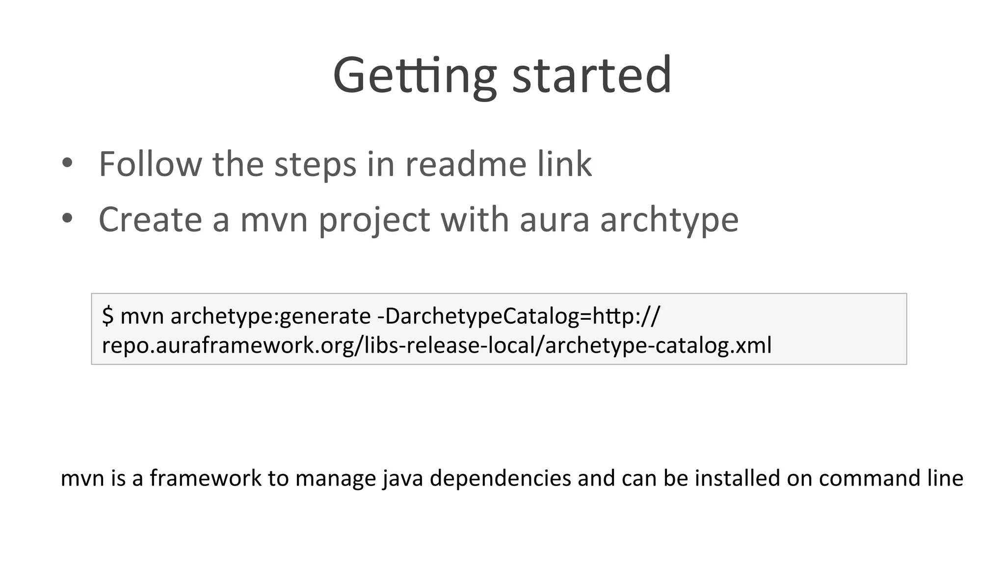 Aura Framework Overview | PDF