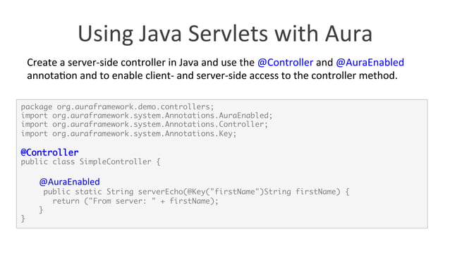 Aura Framework Overview | PDF | Web Development | Internet