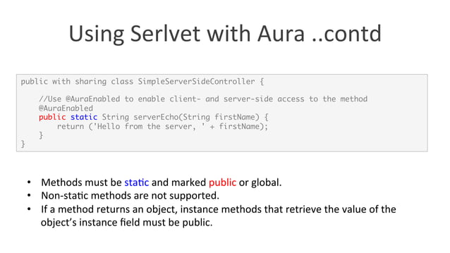 Aura Framework Overview | PDF | Web Development | Internet