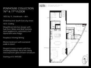 Aura Penthouse Collection - Powerpoint Presentation | PDF