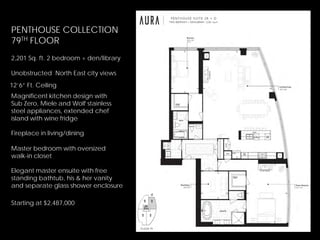 Aura Penthouse Collection - Powerpoint Presentation | PDF