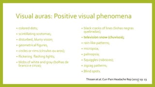 Aura persistente sem infarto | PPTX