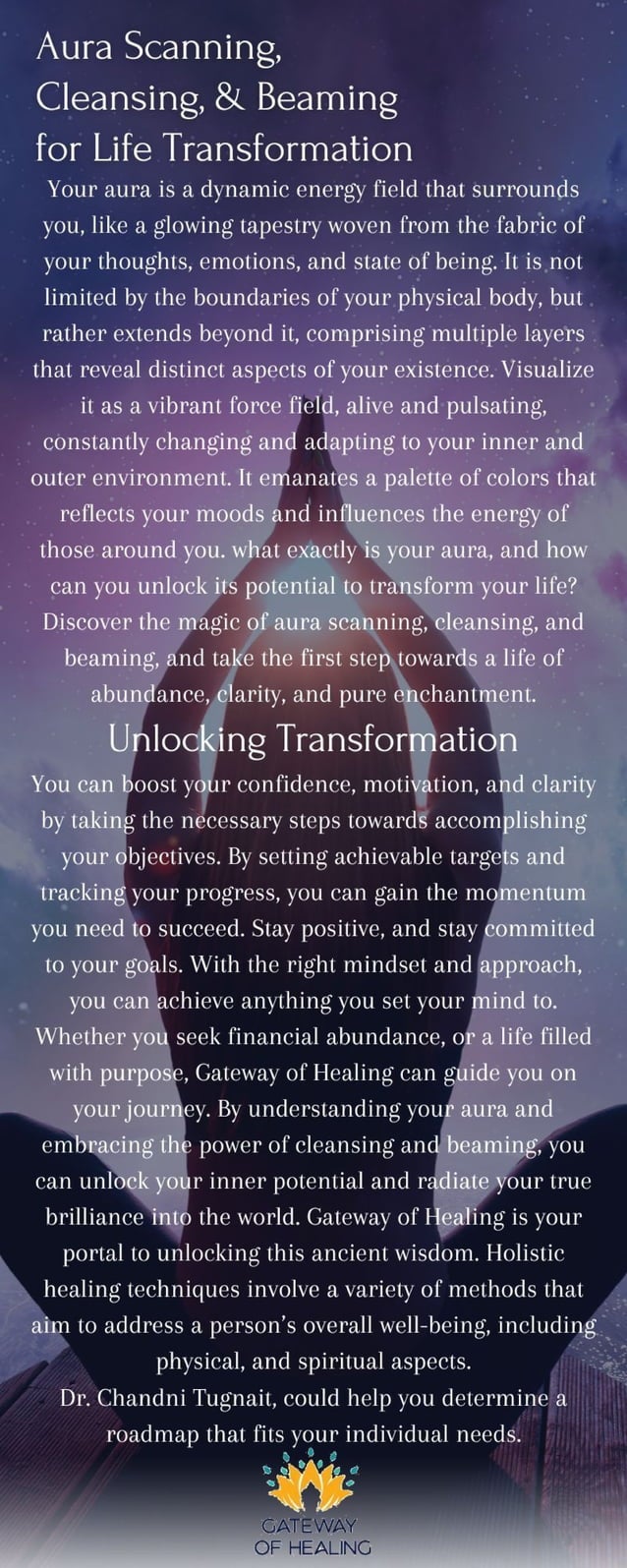 Aura Scanning, Cleansing, & Beaming for Life Transformation | PDF