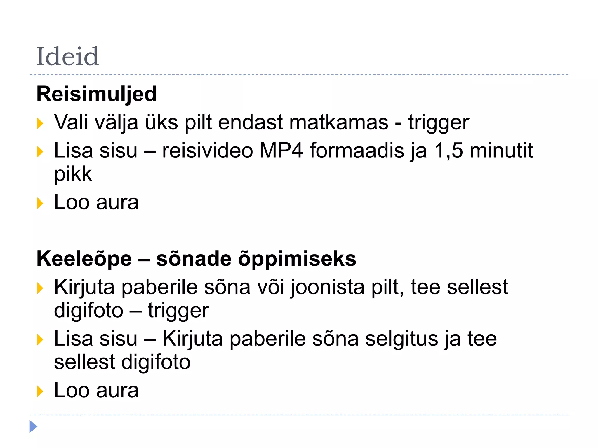 Aurasma juhend | PPT