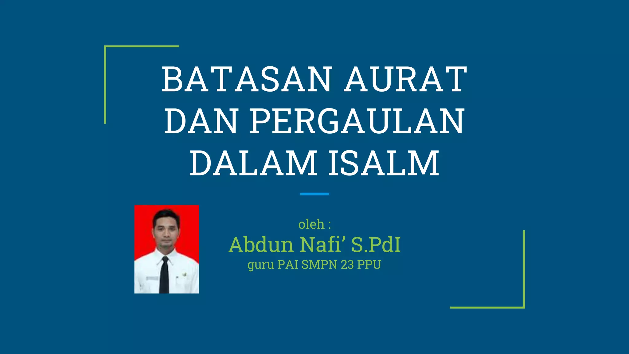 aurat dalam islam.pptx