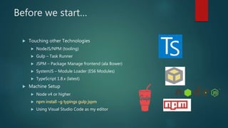 Introduction to Aurelia by Stephen Lautier | PPT