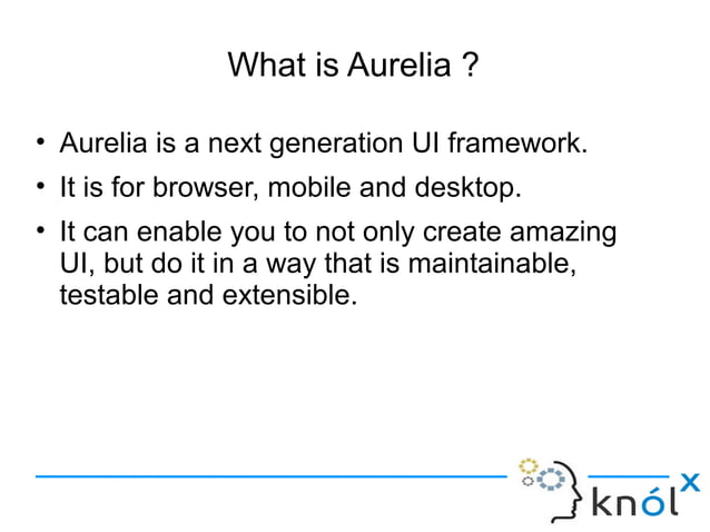 Getting Started With AureliaJs | ODP
