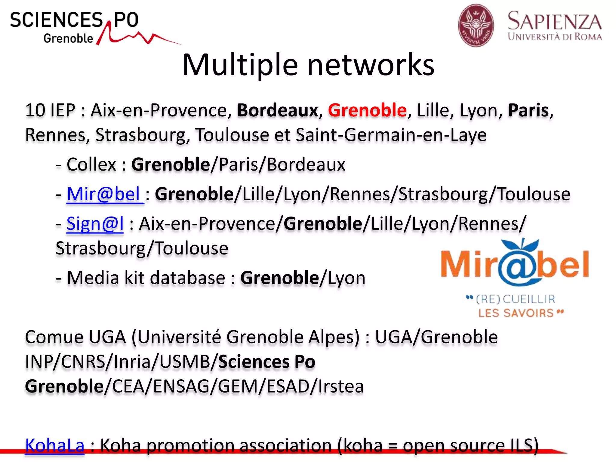 Sciences Po Grenoble library and Research, France | PPT