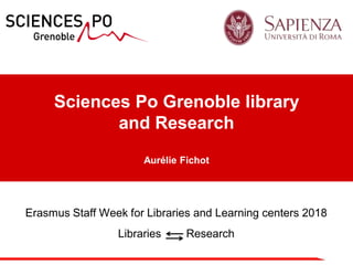 Sciences Po Grenoble library and Research, France | PPT
