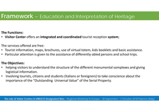 Aurelio Angelini: Visitor Centre of the Arab Norman Palermo (Italy) | PPT