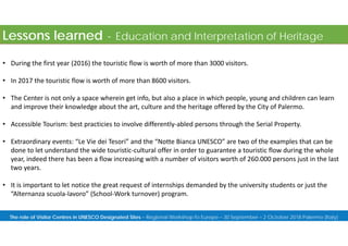 Aurelio Angelini: Visitor Centre of the Arab Norman Palermo (Italy) | PPT