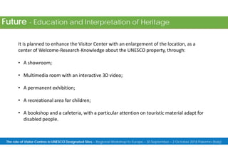 Aurelio Angelini: Visitor Centre of the Arab Norman Palermo (Italy) | PPT