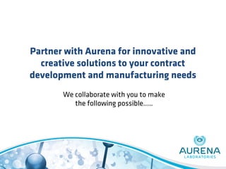 What's Possible with Aurena | Aurena Labs | PDF