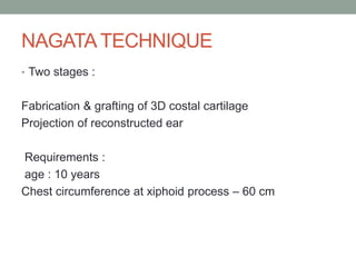 Auricular reconstruction | PPTX