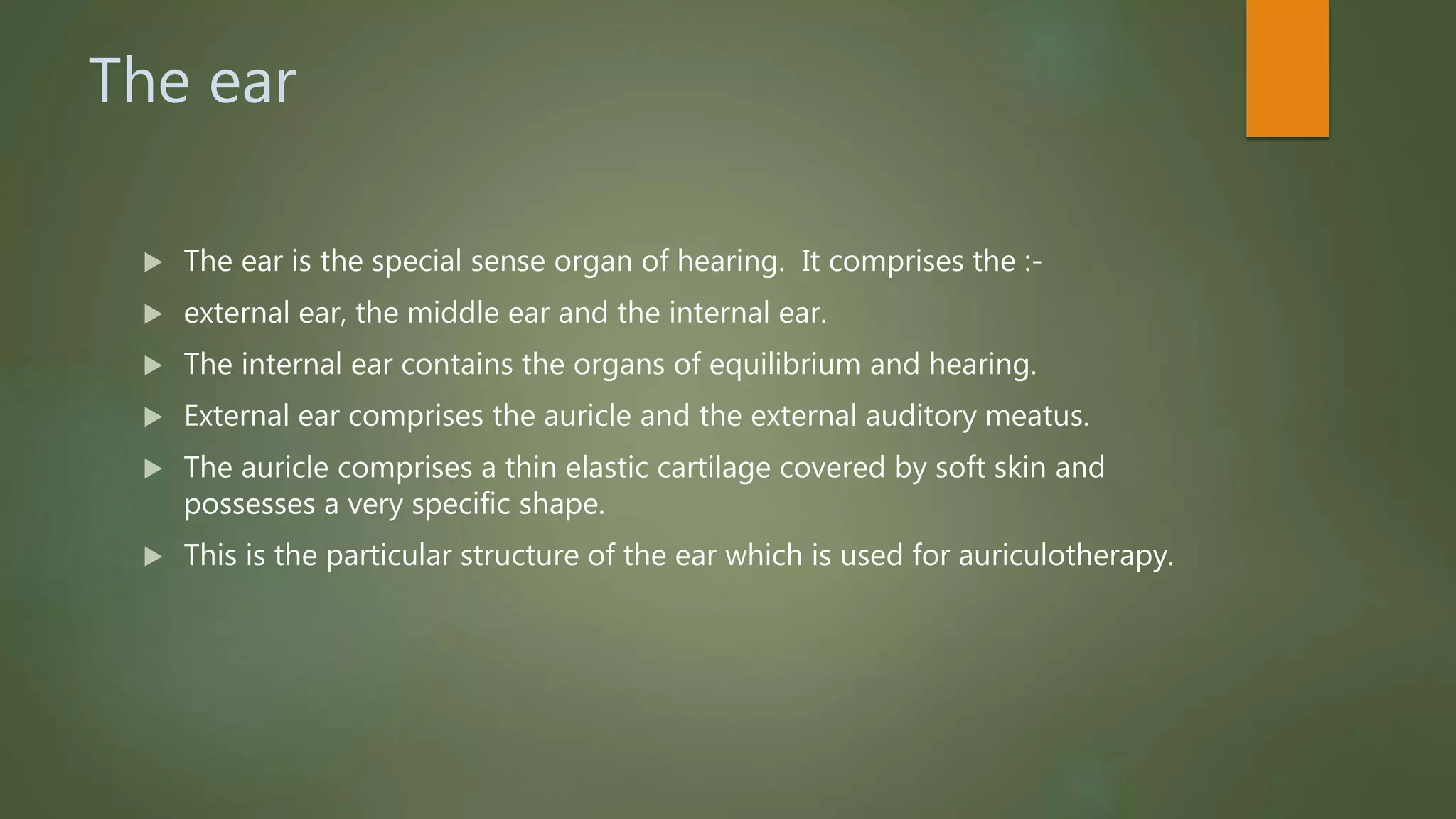 Auriculotherapy | PPTX