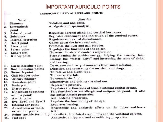 aucupuncture Auriculotherapy.ppt