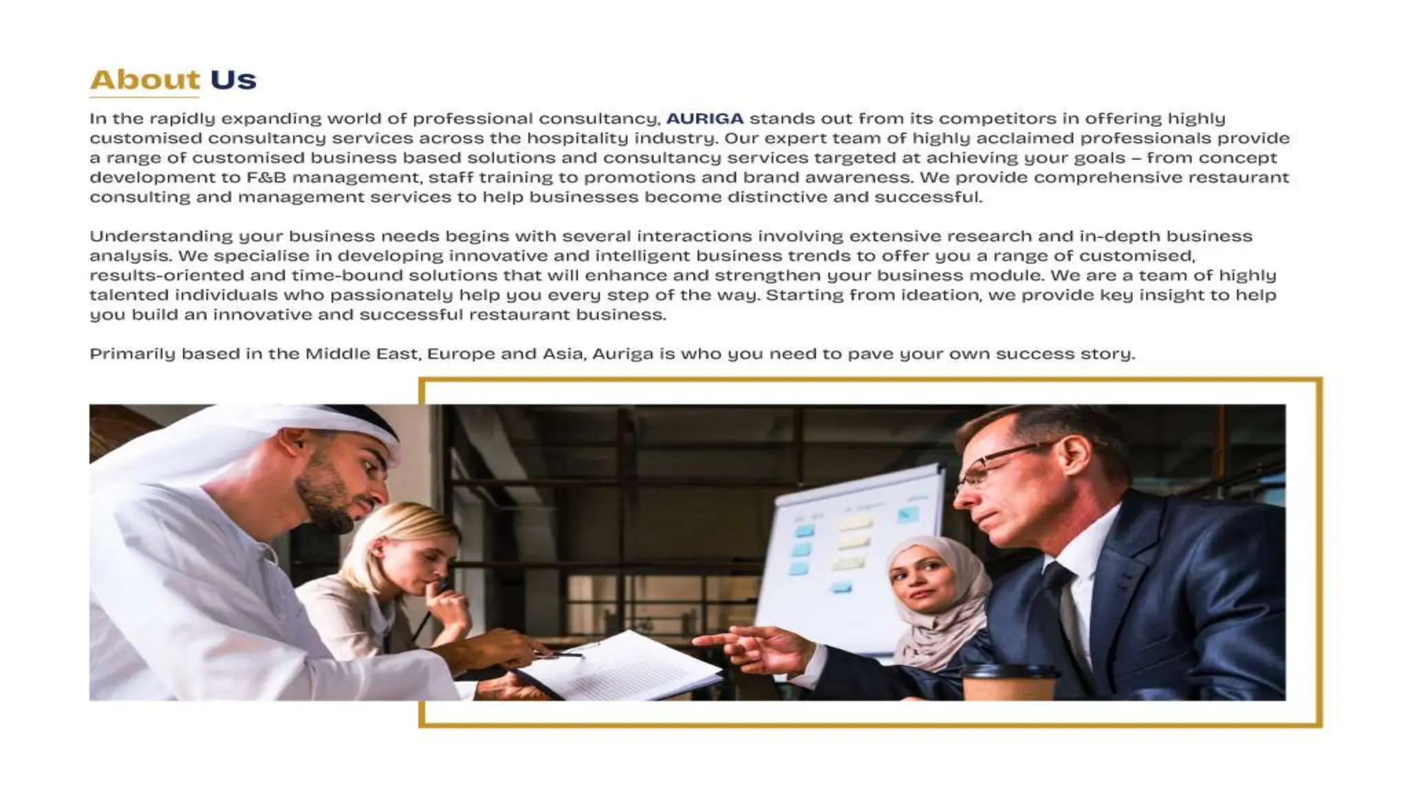 Top 10 consulting companies in Abu Dhabi | PPTX