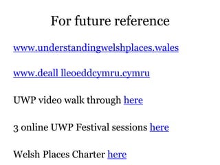CCW Conference 2021: Auriol Miller, Institute of Welsh Affairs | PPT