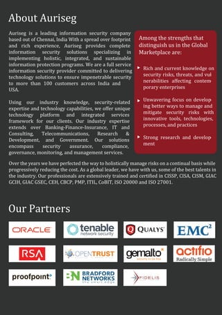 AURISEG CONSULTING PRIVATE LIMITED | PDF