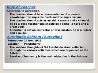 Aurobindo ppt | PPTX