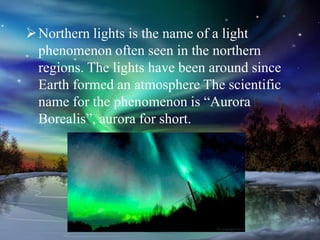 Explanation Text About Aurora | PPTX