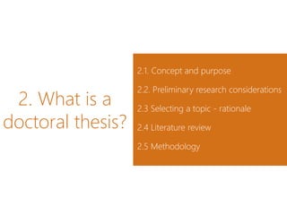 Topic: How to carry out a research project? | PPT
