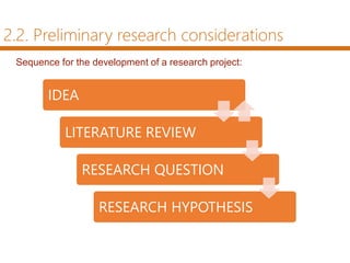 Topic: How to carry out a research project? | PPTX