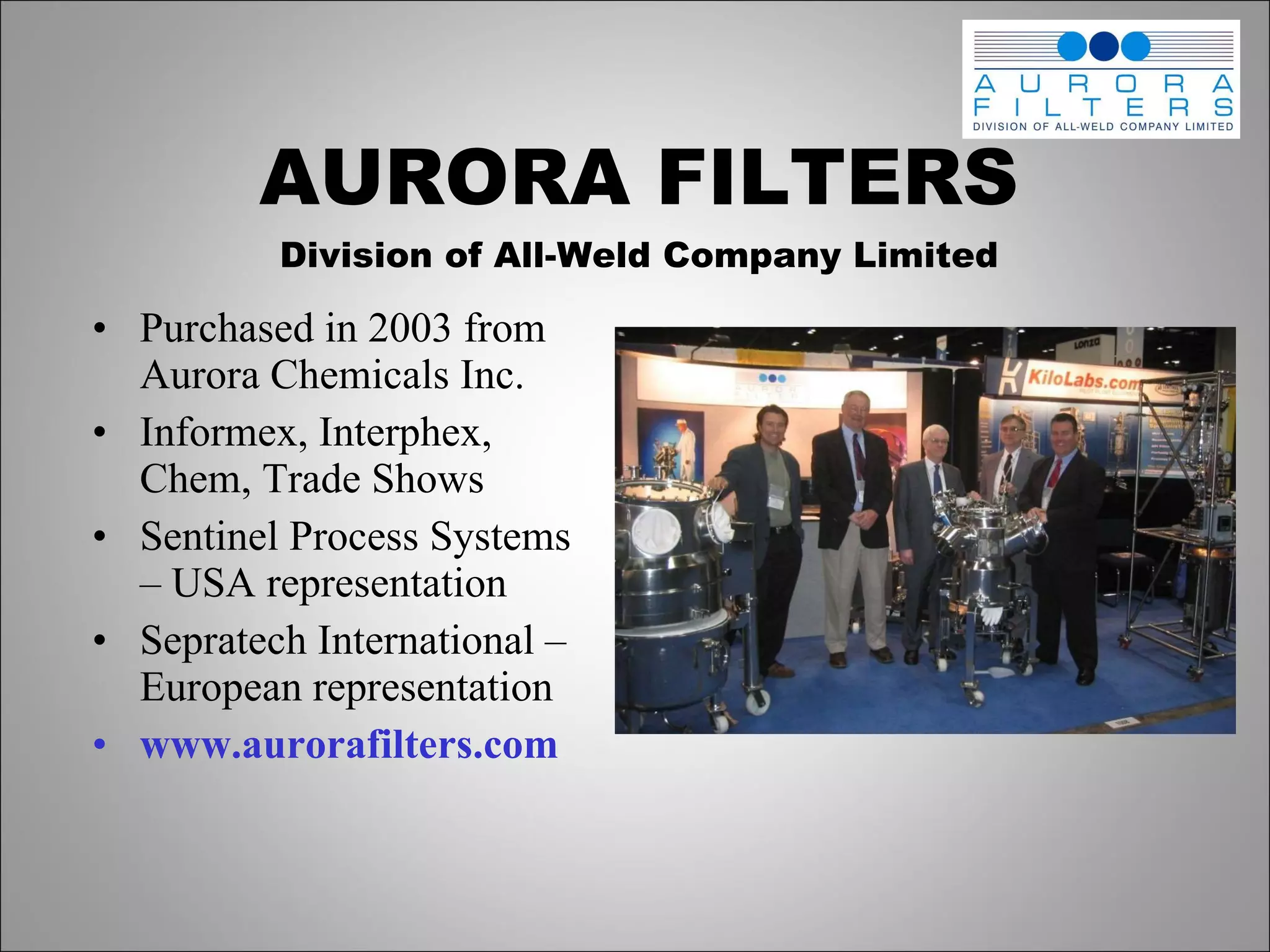 Aurora Filters Presentation 3 | PPT | Home Appliances | Home & Garden